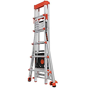 Little Giant Ladders, Select Step, 6-10 Foot, Stepladder, Aluminum, Type 1A, 300 Lbs weight rating (15109-001)