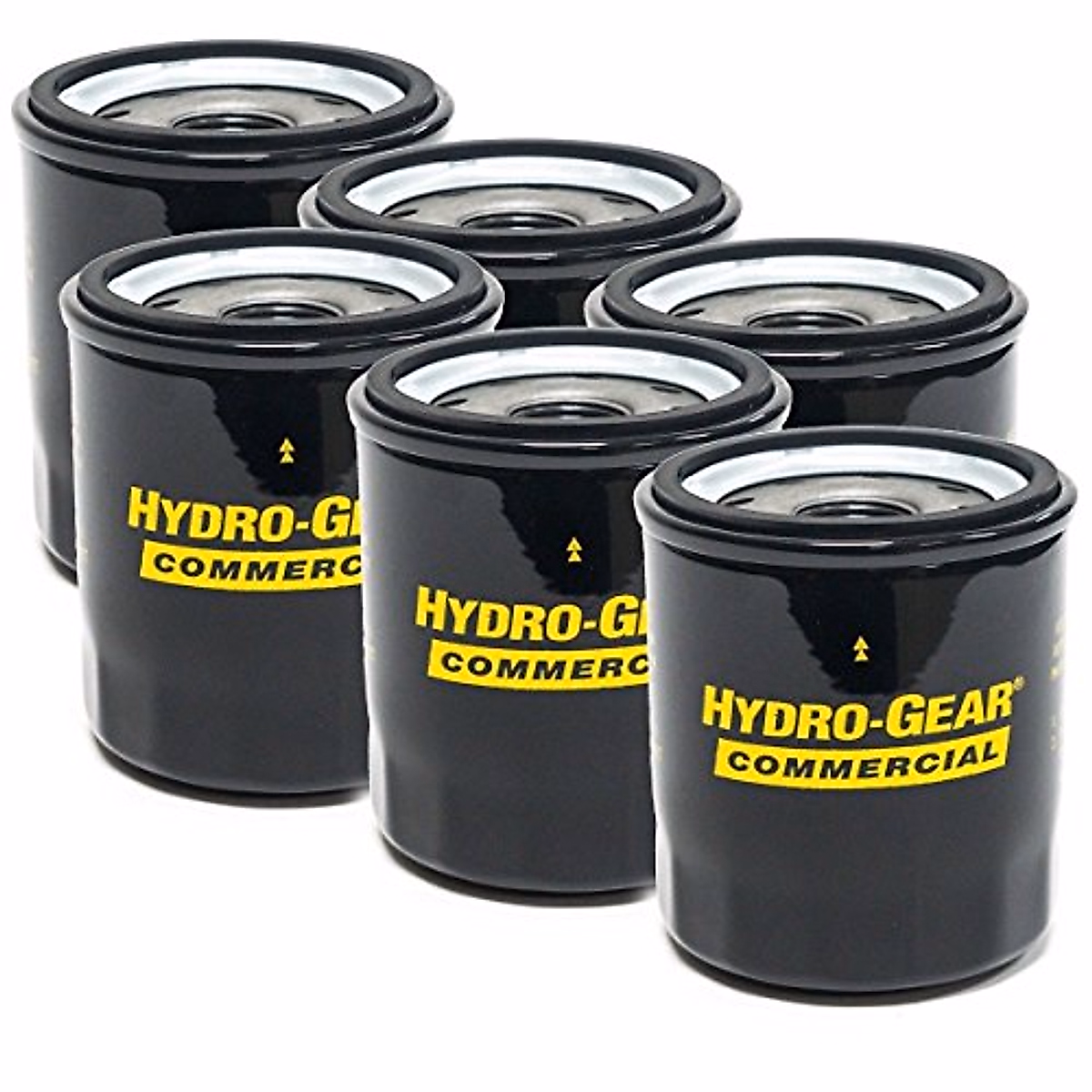 Hydro-Gear 6PK Genuine OEM Hydraulic Oil Filters Replacement for 52114 Ariens 21545100 Bad Boy 063-1050-00 Toro 109-3321 Ferris Snapper 5101026X1 5101026X1SM Gravely 21545100 Hustler 600976
