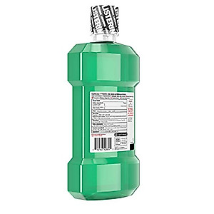 Listerine Freshburst Antiseptic Mouthwash with Germ-Killing Oral Care Formula to Fight Bad Breath, Plaque and Gingivitis, 1.5 L