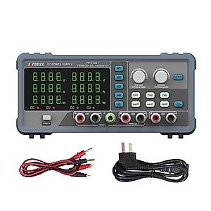 MATRIX DC Power Supply Variable 32V 6A, Adjustable Multi-Channel Power Supply MPS-3264 with One Key Series-Parallel and 5V/2A USB Output, Bench Power Supply with 5 Groups of Storage and Encoder Knob