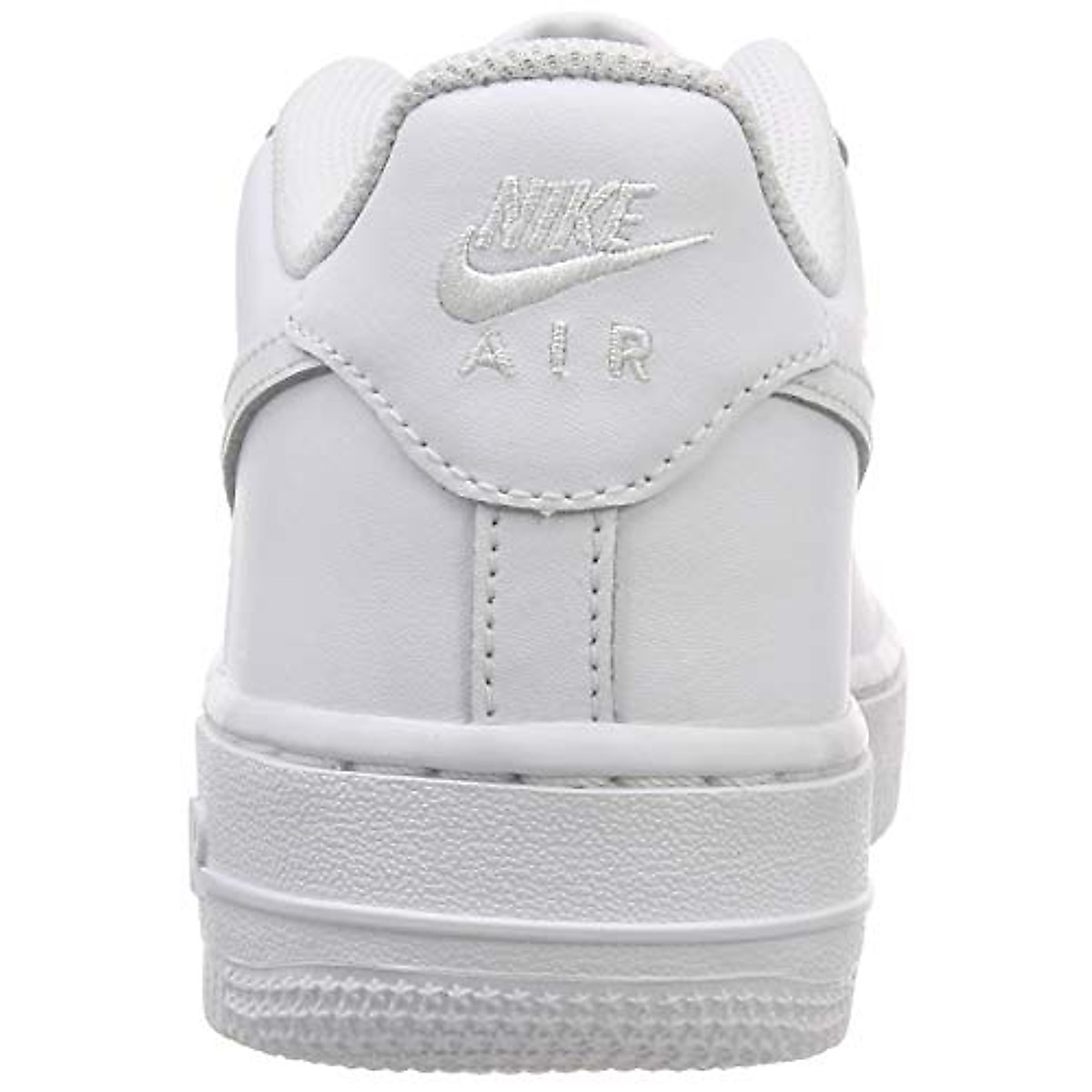 Nike Air Force 1, White/White, 6 US Unisex Little Kid