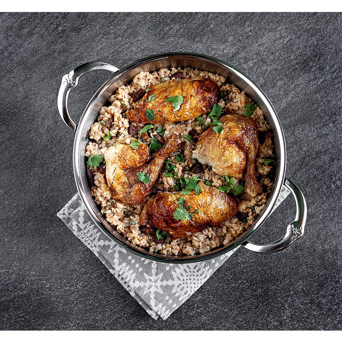 Hestan - ProBond Collection - Professional Clad Stainless Steel Sauteuse, Induction Cooktop Compatible, 3.5 Quart