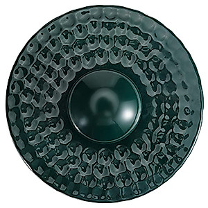 BONPAZ Big Green Egg Ceramic Damper Top Replacement Parts, Big Green Egg Rain Cap - Great for Medium, Large, X-Large Big Green Egg, Must-Have Green Egg Chimney Cap Accessories, Heavy-Duty Ceramic