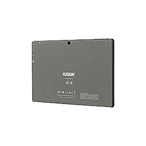 Fusion5 10" Windows 11 FWIN232 PRO N4120 Intel Quad-Core Ultra Slim Windows Tablet PC - 6GB RAM, 128GB Storage, 1920x1200 FHD Display, USB 3.0, Micro HDMI, 5MP & 2MP Cameras, Expandable M.2 Storage