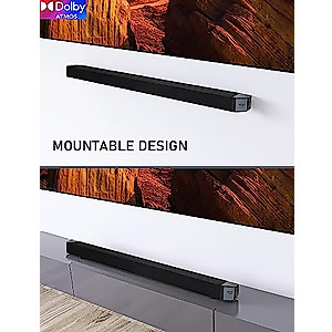 RAINEVERRY 5.1.2 Premium Sound Bar with Dolby Atmos, Surround Sound System for TV, Wireless Subwoofer, Home Theater Surround Sound System, Bluetooth 5.1, Work with 4K & HD TVs| HDMI & Optical