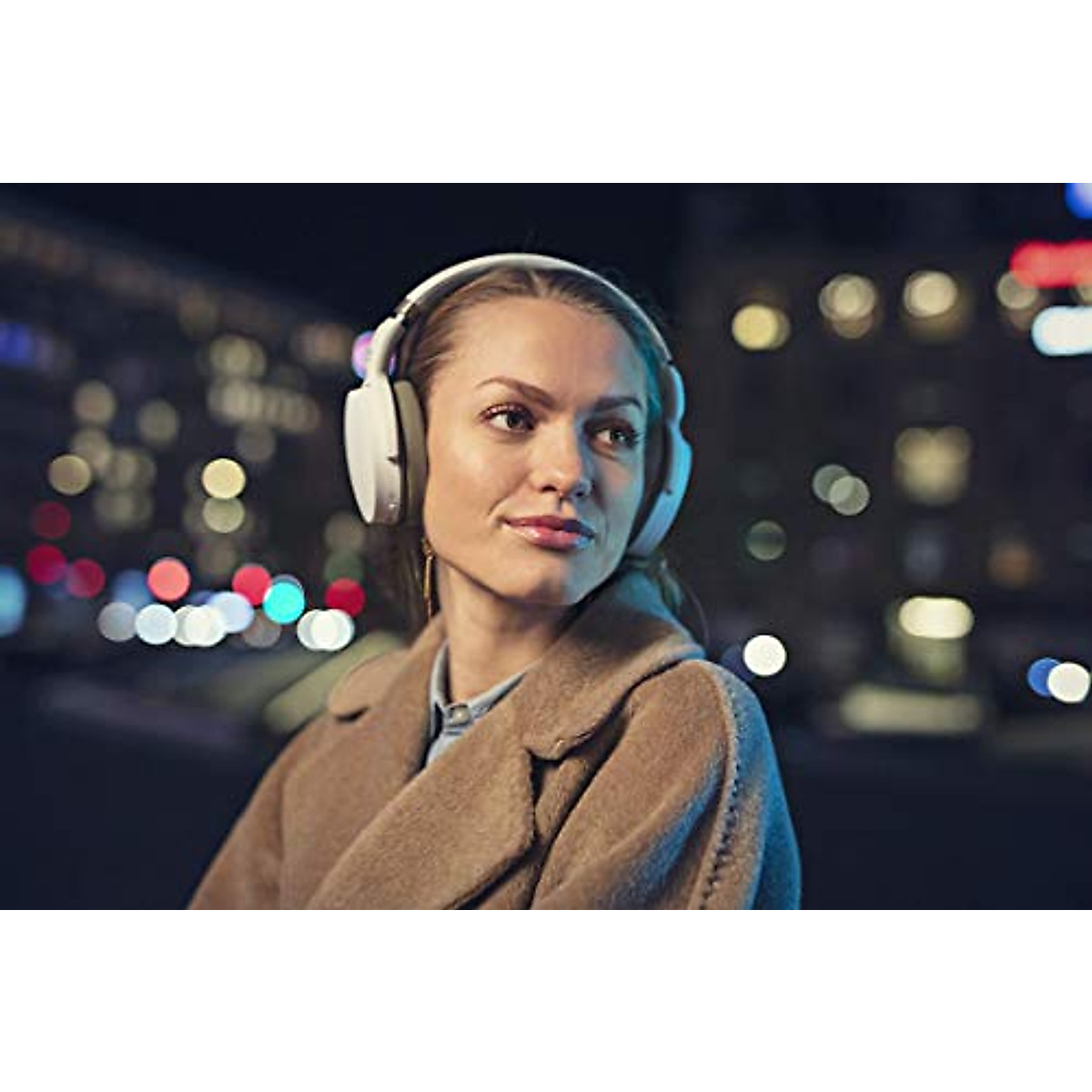 EPOS | SENNHEISER Adapt 360 White (1000210) - Dual-Sided, Dual-Connectivity, Wireless, Bluetooth, ANC Over-Ear Headset | for Mobile Phone & Softphone | Teams Certified