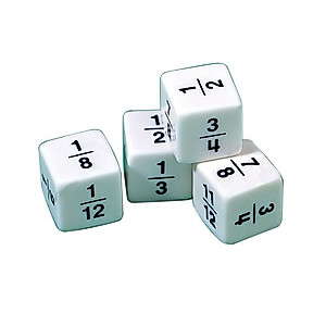 EAI Education Fraction Dice - Set of 144