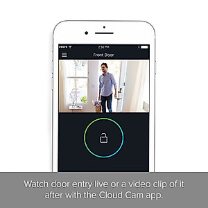 Kwikset Convert Smart Lock Conversion Kit (Amazon Key Edition – Amazon Cloud Cam Required), Compatible with Alexa in Satin Nickel