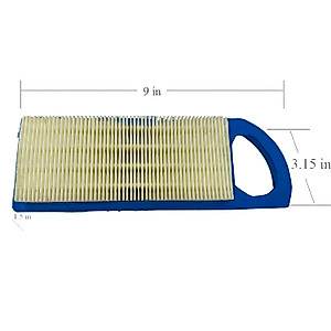 Dosens 697153 Air Filter Compatible with Briggs and Stratton 698083 795115 697014 697014 697634 697153 794422 795115 797008 GY20573 M149171 Craftsman LT2000 LT1000 John Deere gy20573 2 Pack