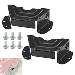 783-06424A-0637 Deck Belt Cover Black Compatible with MTD/Craftsman/Troy-Bilt/Husky Lawn Mower 42" 46" Deck Replaces 783-06424A Mower Desk Parts 13AD775S059 13WX78TS090 24728902 247288842 (2 Pack)