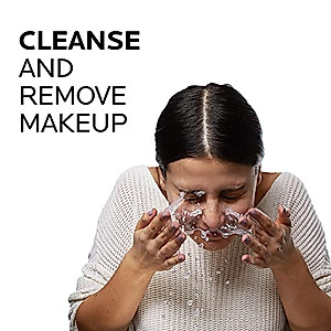 La Roche-Posay Toleriane Purifying Foaming Cream Cleanser for Oily Skin, Daily Face Wash with Ceramides and Niacinamide, Oil-Free, Fragrance Free