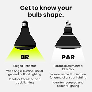 Feit Electric LED BR30 Light Bulbs, 65W Equivalent, Dimmable, 10 Year Life, 650 Lumens, 2700K Soft White, E26 Base Recessed Can Light Bulbs, Flood Light Bulbs, Damp Rated, 6 Pack, BR30/DM/10KLED/6