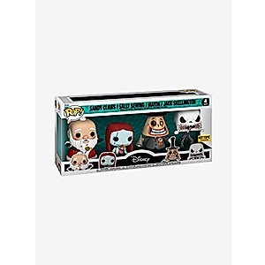 Funko Pop! Disney: The Nightmare Before Christmas - Sandy Claws - 4PK - Collectible Vinyl Figure - Gift Idea - Official Merchandise - Toys for Children and Adults - Movies Fans
