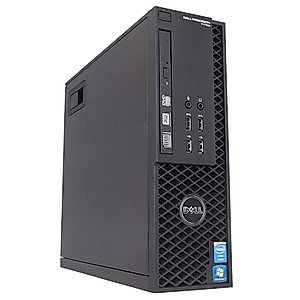 Dell Precision T1700 Business Tower Workstation PC Desktop Computer (Intel Core i3-4150, 16GB RAM, 1TB HDD, DVD-RW) Windows 10 Pro (Renewed)