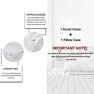 Geometric 100% Natural Cotton Duvet Cover,Zig Zag Lines Bedding Set for Kids Boys Girls,Black Red Grey Geometry Stripes Comforter Cover,Abstract Lines Modern Art Duvet Insert with 1 Pillowcase,Twin