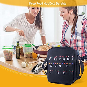 Reusable Lunch Bag Insulated Lunch Box for Women Men Lunch Tote Bags for Kids Soft Bag Mini Cooler Tote Bag Thermal Meal Tote Kit