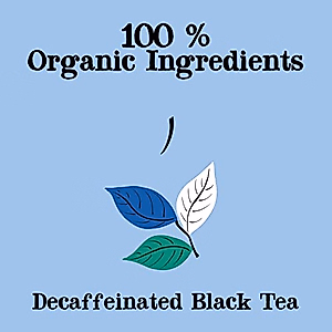 Clipper Tea, Black Tea Assam Blend, Fairtrade, Organic, Plant-Based, Decaf British Tea, 1 Pack, 80 Unbleached Tea Bags