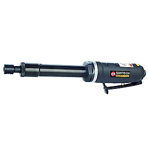 SUNTECH SM-5E-5200 Extended Die Grinder- Industrial, 1.0HP Motor, Erickson Collet, Black