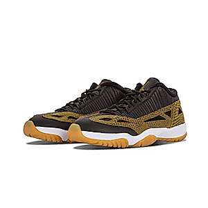 Nike Men's Air Jordan 11 Retro Low Black/Yellow/Red/Green 306008-013 (Size: 9)