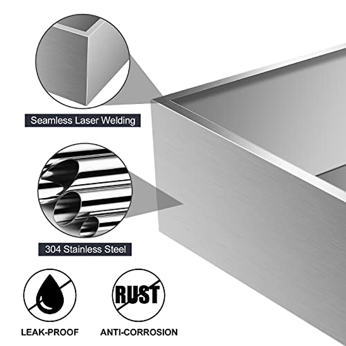 Hasopy Maple Syrup Evaporator Pan 30x16x9.5 Inch Stainless Steel Maple Syrup Boiling Pan with Valve for Boiling Maple Syrup