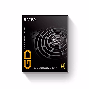 EVGA 700 GD, 80+ GOLD 700W, 5 Year Warranty, Power Supply 100-GD-0700-V1
