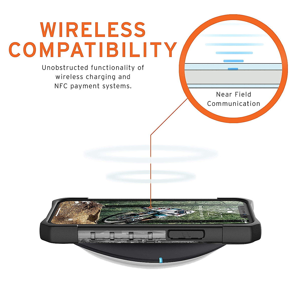 URBAN ARMOR GEAR UAG Designed for iPhone 12 Mini 5G [5.4-inch screen] Rugged Lightweight Slim Shockproof Transparent Plasma Protective Cover, Ice