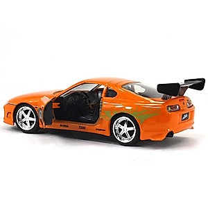 DieCast Jada Fast & Furious Brian's Toyota Supra [Orange] 1:32 Scale