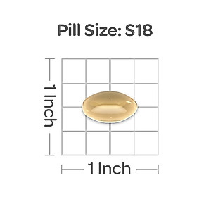 Puritan's Pride Cranberry Fruit Concentrate with C & E 4200 Mg, Softgel, 100 Count