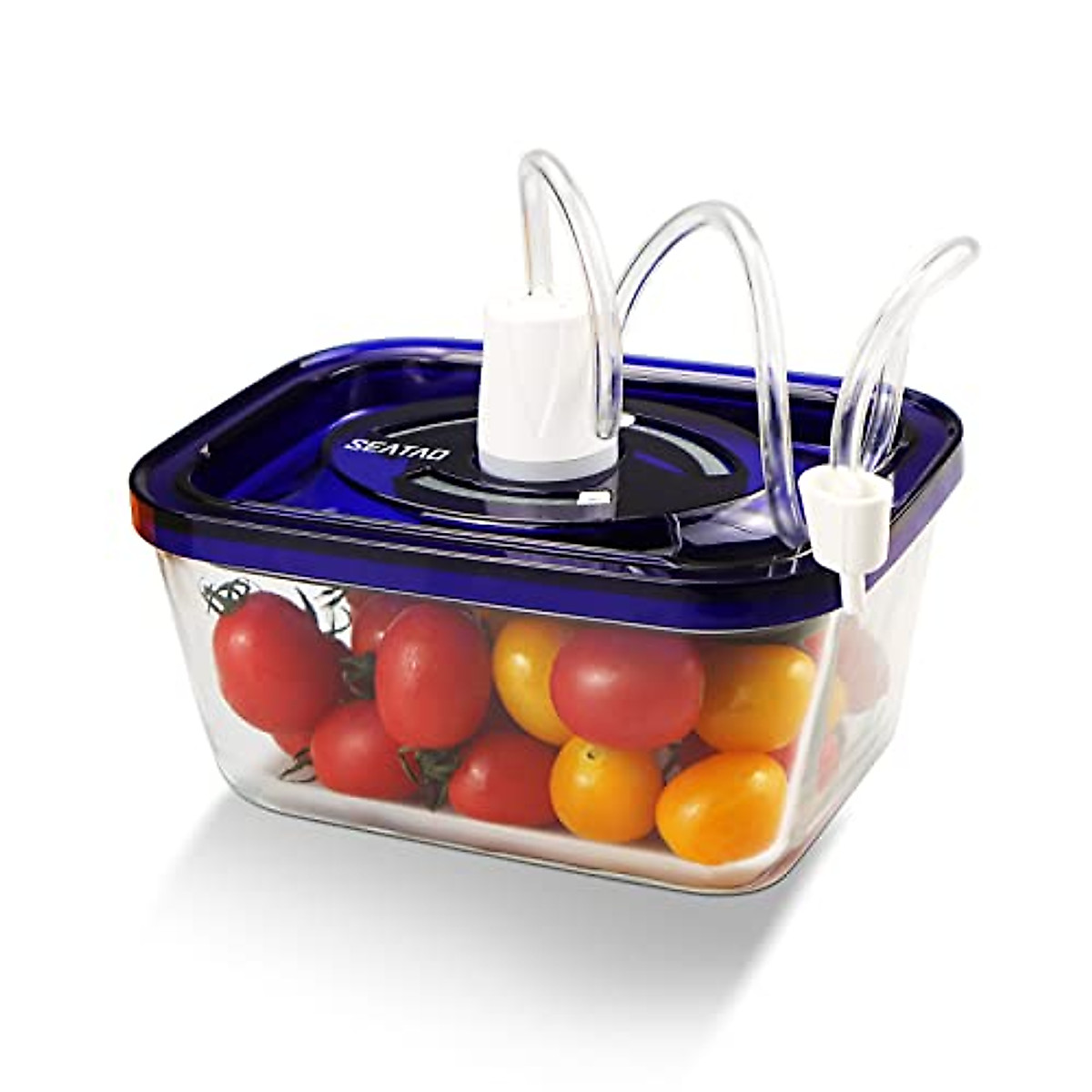 SEATAO VH5156 Vacuum Sealer, 80kpa Multifunctional Commercial and Home Vacuum Food & Glass Food Storage Containers Preserve Food Storage Containers with Lids