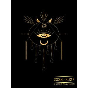 Planner 2023-2027 5 Year: Simple Calendar, Nice Gift for Anyone, Professional and Elegant Cover