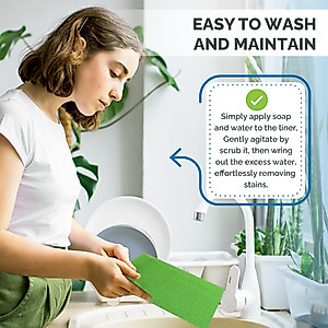 Dualplex® Fruit & Veggie Life Extender Liner for Fridge Refrigerator Drawers, 13 x 10.5 Inches (4 Pack) – Extends The Life of Your Produce & Prevents Spoilage