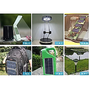 Sunnytech 1pc 3W 12V 250ma Mini Small Solar Panel Module DIY Polysilicon Solar Epoxy Cell Charger B047