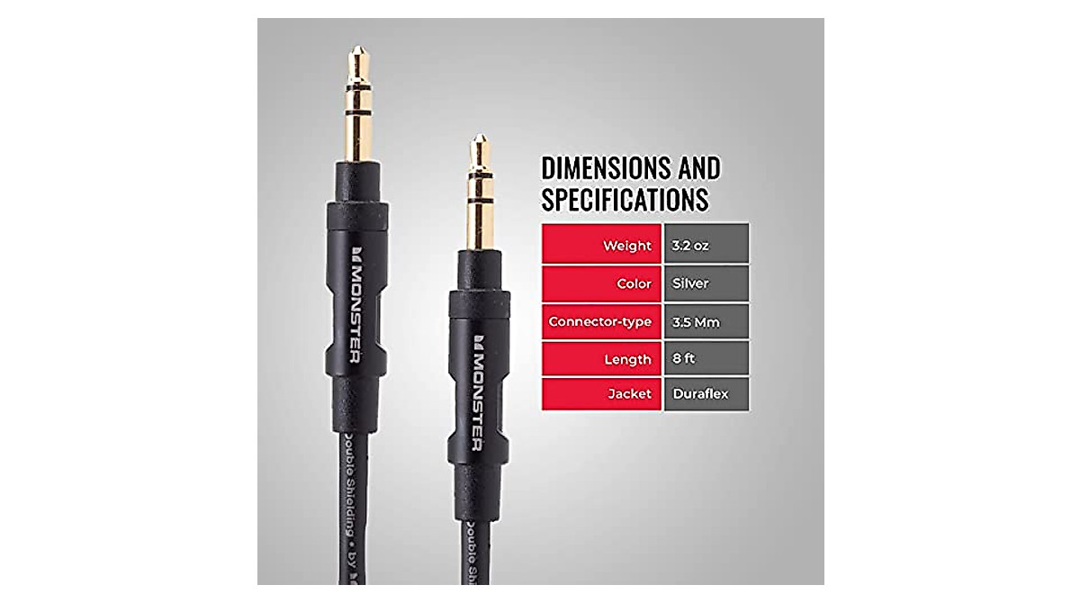 Monster Mobile 3.5mm Audio Cable - Connect with Ease