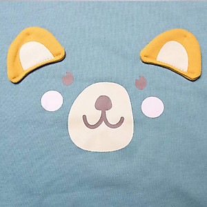 Little Bitty Toddler Baby Boys Clothes Long Sleeve Clothing Set Cute Cartoon Tops+Pants 2 Piece Outfits,Bear 12-18month/80cm