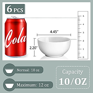 Yedio Porcelain Bowls Set and Porcelain Square Bowl Bundle