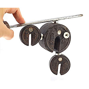 Multi-Use Refrigerator Magnets for Refrigerator Craft Project - Approximate 15x5mm with 5mm Countersunk Hole - 10Pieces