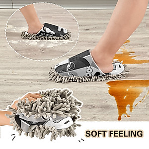 Musical Party Abstract Vector Mop Slippers Shoes Cover for Floor Cleaning Washable Dirty Hair Dust Cleaners Microfiber Mop Socks for House Kitchen Office