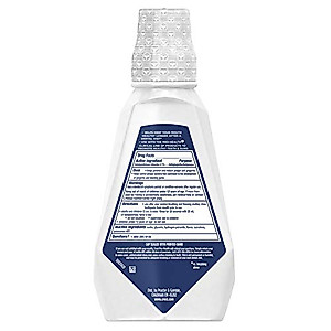 Crest Pro-Health Clinical Mouthwash with CPC (Cetylpyridinium Chloride), Gingivitis Protection, Alcohol Free, Deep Clean Mint, 473 Ml (16 fl oz), 4 Count