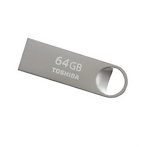 Toshiba 64GB USB 2.0 Flash Disk TransMemory U401 USB2.0 Flash Drive Metal USB Stick ( THN-U401S0640A4 )