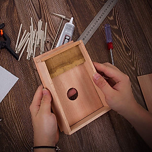 Kalimba DIY Kit 17 Key Make Your Own Kit with Manual Tools Tuner Hammer (MI2771)