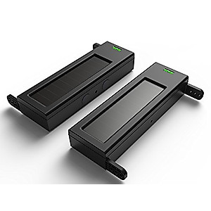 HTZSAFE Solar Wireless Outdoor Photoelectric 2 Beam Sensor Waterproof(IP66) Wireless Transmission Range Up to 1/4Mile Infrared Detection Range Up to 190 Feet