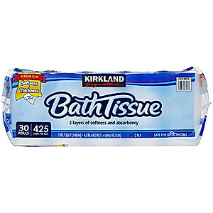 Kirkland Signature Bath Tissue, 2-Ply - 425-30 ct