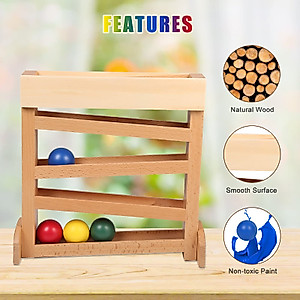 MEYOR Montessori The Tracker The Visual Tracker Tracker Ball Maze Baby Wooden Toys for 3+ Years Old