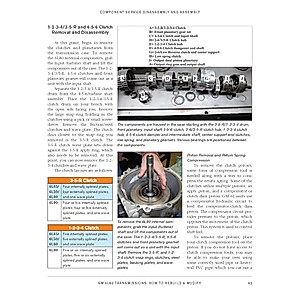 GM 6l80 Transmissions: How to Rebuild & Modify (Sa Design, SA523)