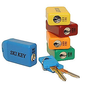 Ski & Snowboard Locks (Keyed The Same) Family 2 Pack (Assorted)