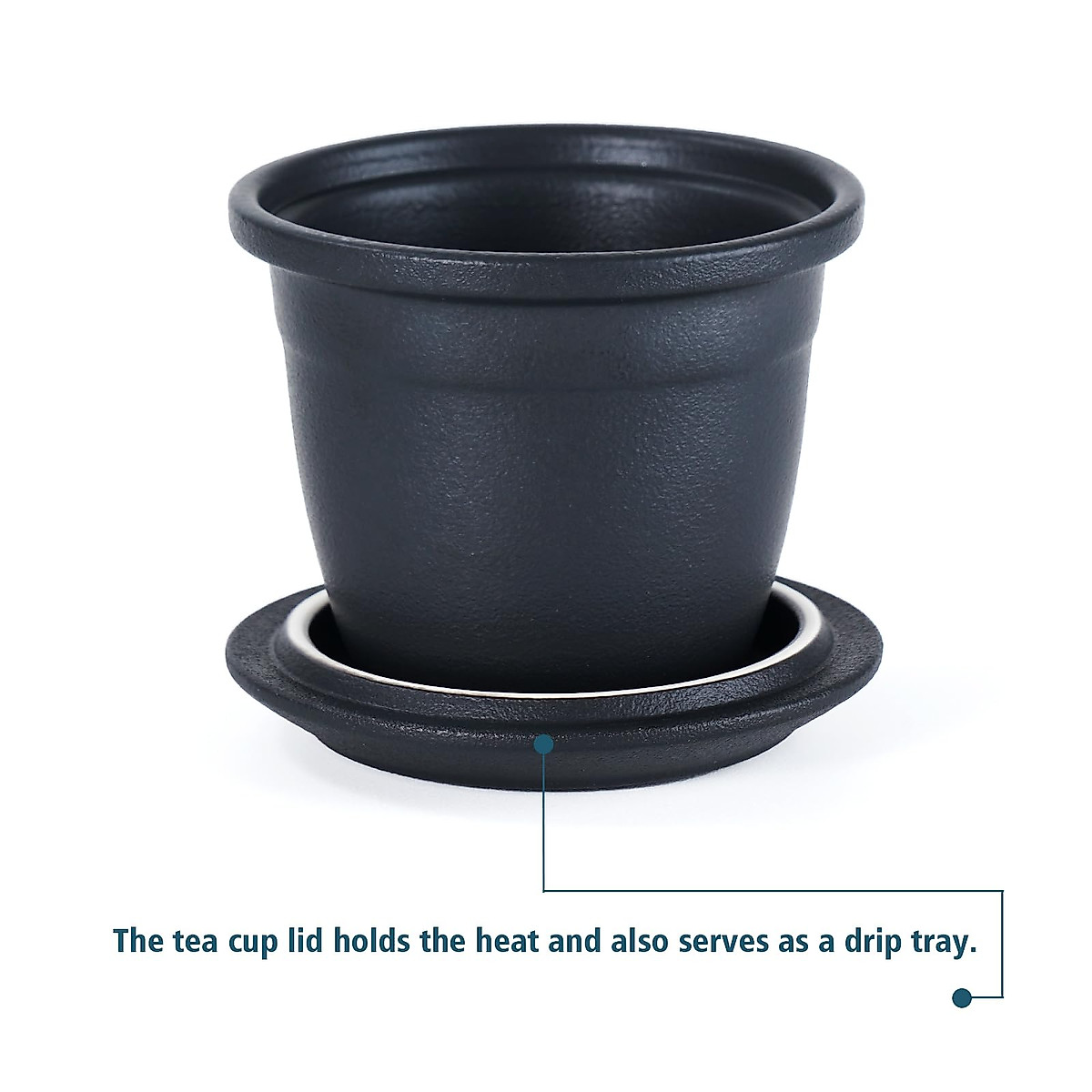 Ohtomber Tea Cup with Tea Infuser and lid for Loose Leaf Tea, 12oz Ceramic Tea Cup with Fine Mesh Tea Strainer, Wood Handle Loose Leaf Tea Steeper Coffee Mug, Tea Diffusers Filter Mug, Birthday Gifts