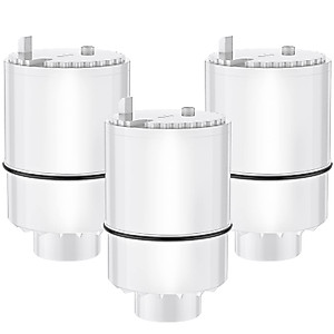 Fil-fresh 3-Pack Faucet Water Filter Replacement for PUR®, PUR® PLUS Filtration System, Model FM-3700, PFM400H, PFM350V, Filter# RF3375, NSF Certified (White)