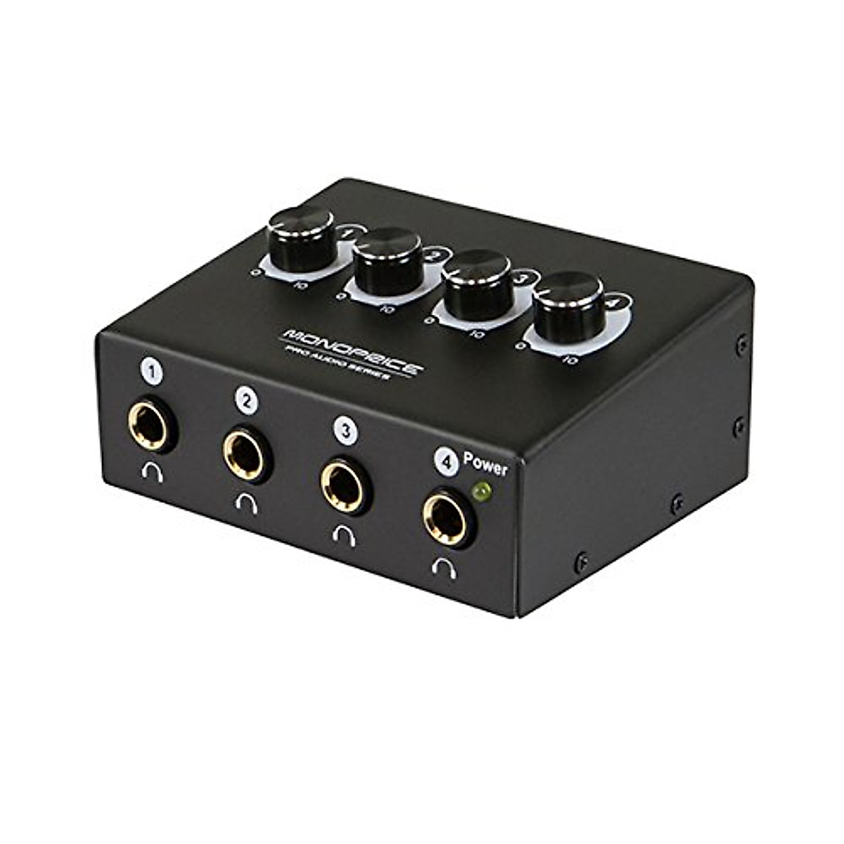 Monoprice 615220 4-Channel Headphone Amplifier