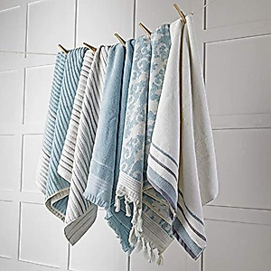 SKL Home by Saturday Knight Ltd. Go Round Bath Towel, White