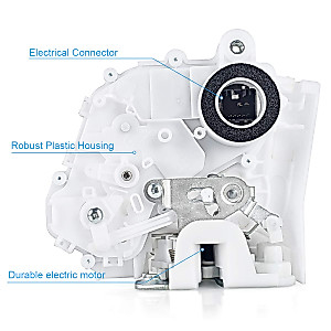 FAERSI Door Lock Latch Actuator Rear Right Passenger Side Replacement for 2007-2011 Honda CRV CR-V Replaces# 72610SWAA01, 72610-SWA-A01 Door Latch Lock Actuator